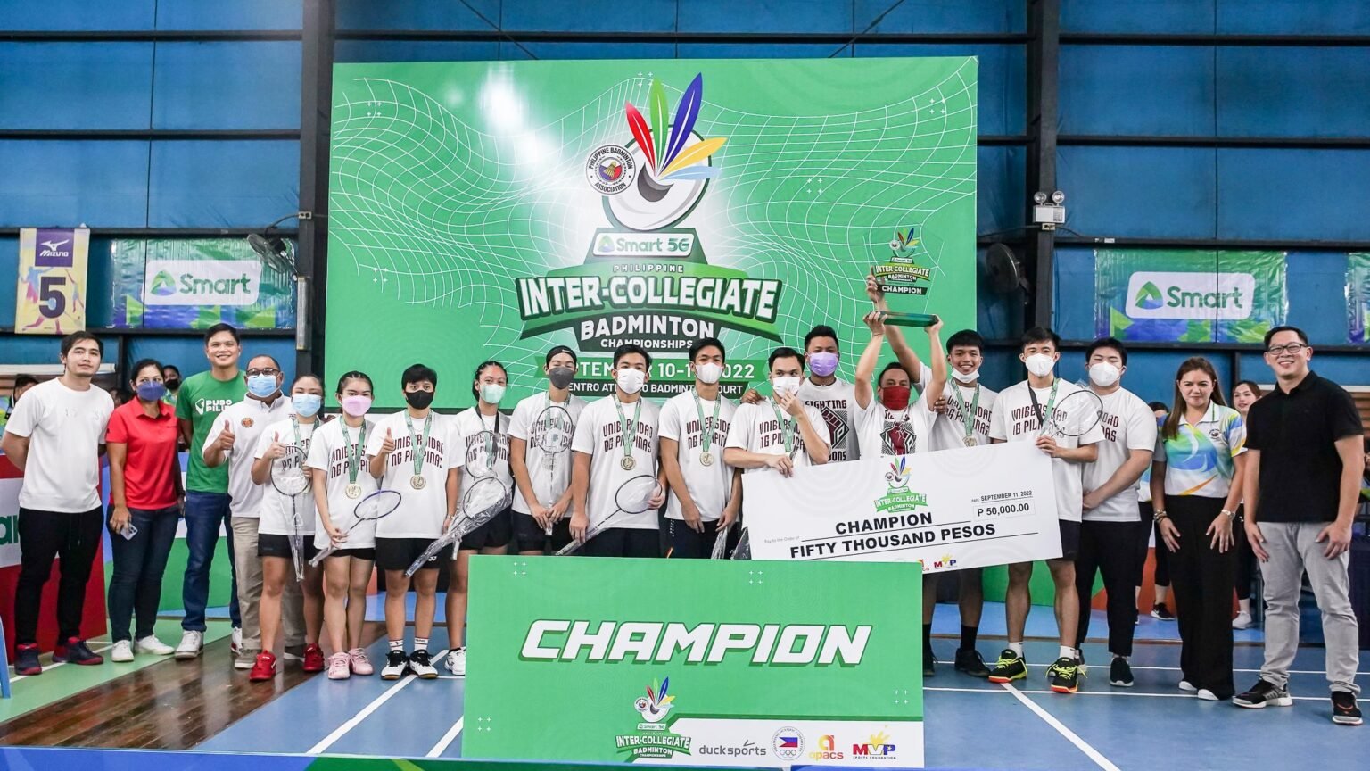 UP Fighting Maroons rule PH Intercollegiate Badminton Championships ...