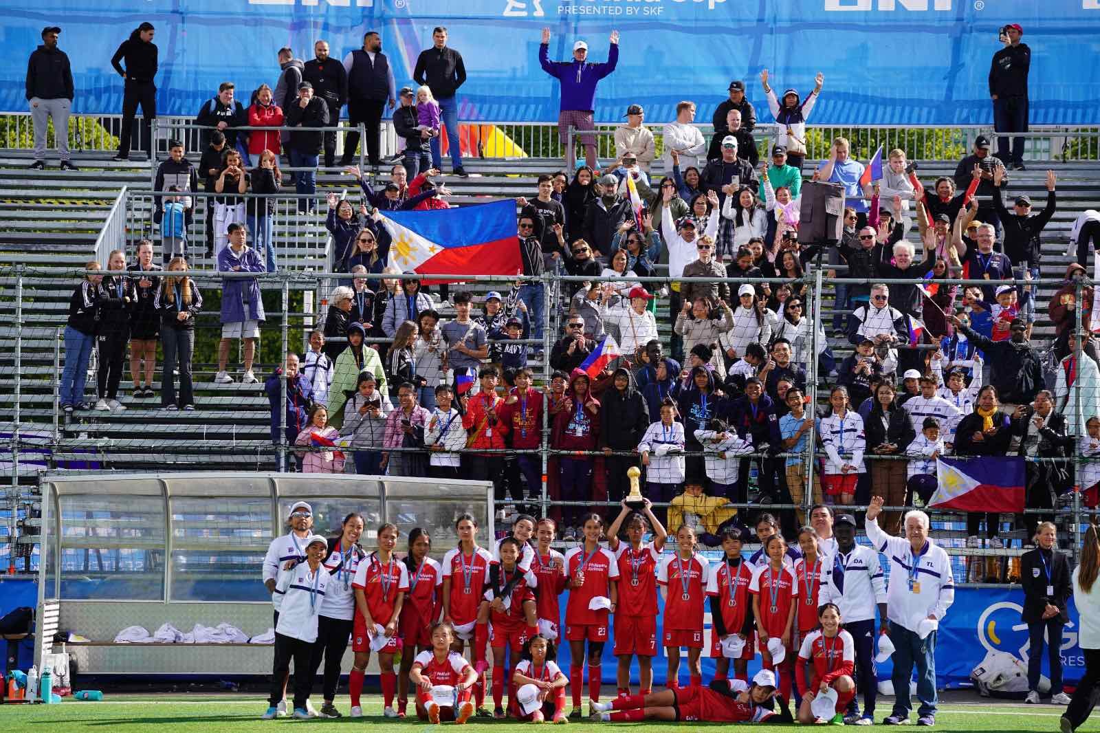 Makati FC Girls squads get podium finishes at Gothia World Youth Cup ...